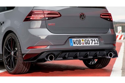 Volkswagen Golf MK7.5 Installed GTi TCR Rear Diffuser Carbon Fiber